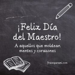 Feliz Día Del Maestro Imágenes Frases Y Felicitaciones