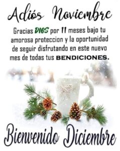 Bienvenido DICIEMBRE ¡Imágenes y FRASES para Compartir!