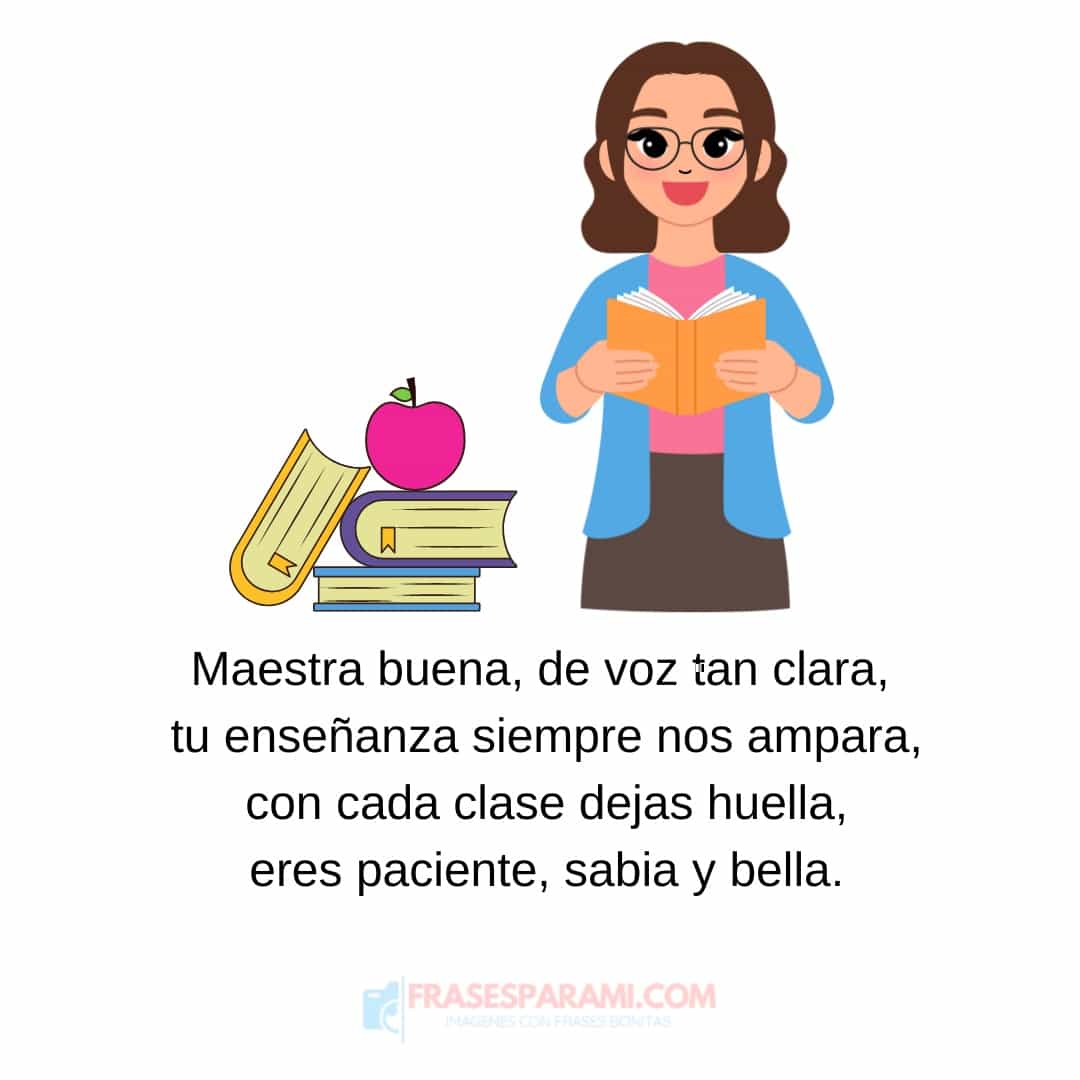 Poemas Para Maestras Favoritas Cortos Y Bonitos