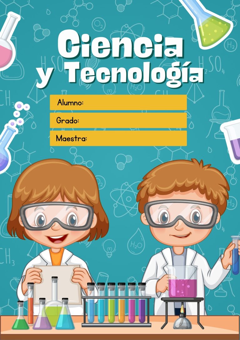 Carátulas de Ciencia y Tecnología GRATIS Para Descargar